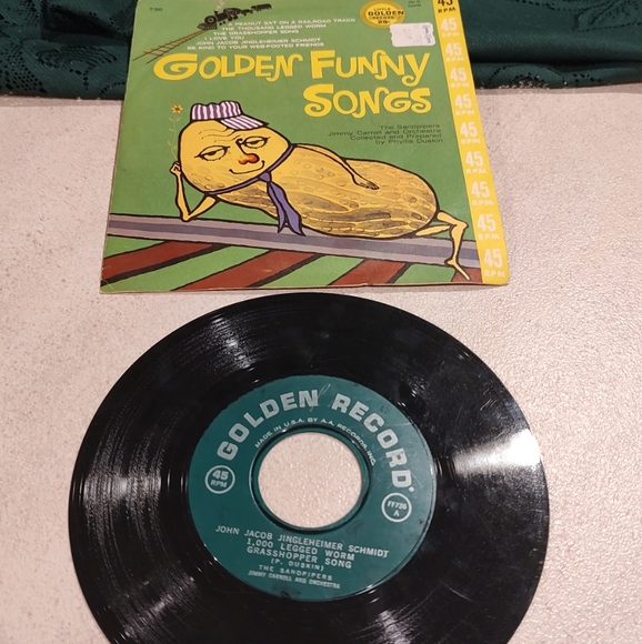 little golden record | Media | Vintage 45 Rpm Little Golden Record ...
